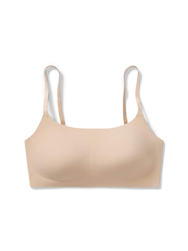 True & Co. Women's True Body Scoop Adjustable Strap Bra, Dulce, (X-Large) 38-40A/D