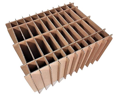 Tek Source Solutions Universal Motherboard Shipping & Storage Box Kit โ Slotted Moving Boxes with Trays, Protective Corrugated Cardboard Packing Boxes, Foam Shock Protection Shell, Pack of 1