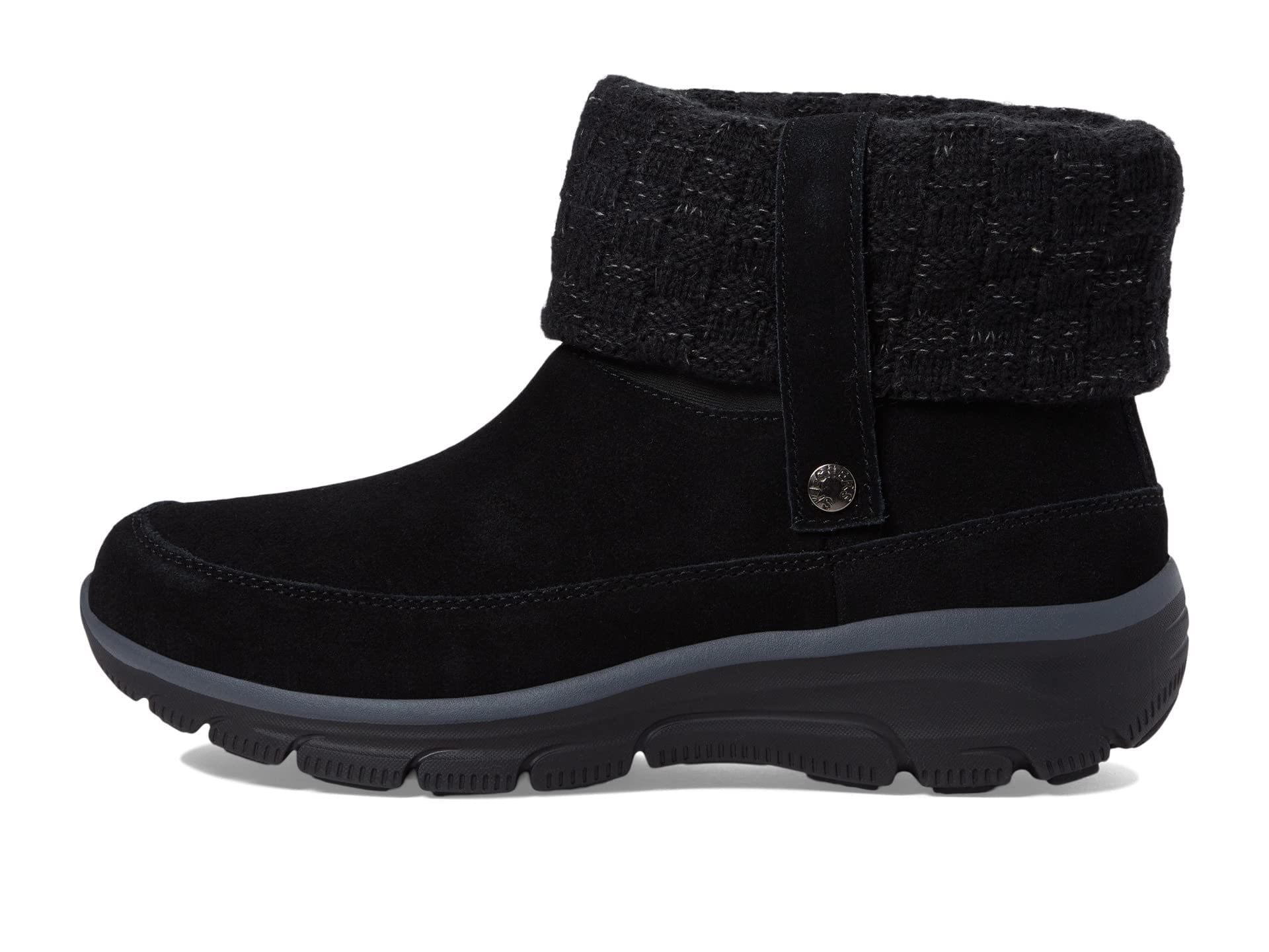 Skechers Easy Going - Upgraded Heights Black 8.5 B (M)
