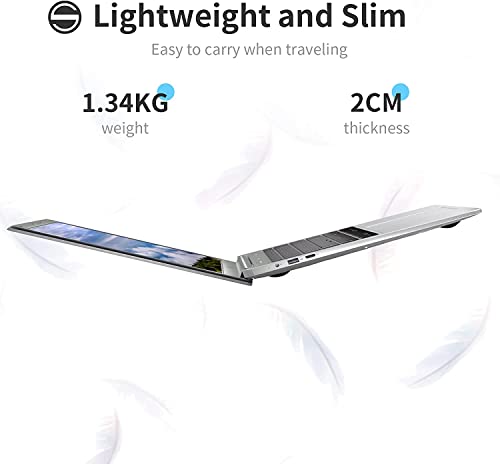 SGIN Laptop 15.6 Inch, 4GB DDR4 128GB SSD Windows 11 Laptops with Intel Celeron N4020C(up to 2.8 GHz), Intel UHD Graphics 600, Mini HDMI, WiFi, Webcam, USB3.0, Bluetooth 4.2