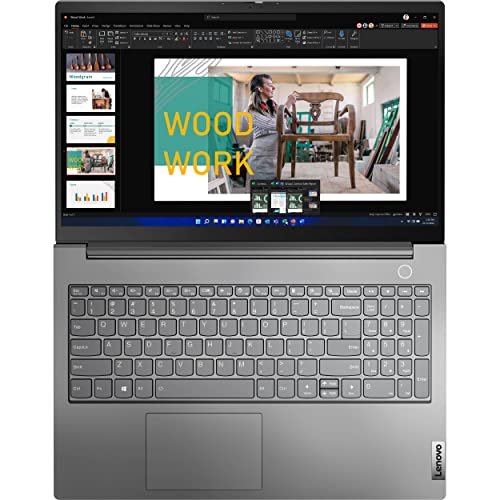 Lenovo ThinkBook 15 Gen 4 15.6" FHD Touchscreen (12th Gen Intel 10-Core i7-1255U, 16GB RAM, 512GB PCIe SSD, Narrow Bezel IPS) Business Laptop, Backlit KB, Fingerprint, Thunderbolt 4, Win 11 Pro
