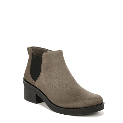 BZees Womens Ontario Comfort Fashion Ankle Boots Green 7 M