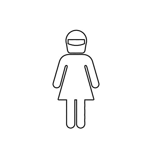 MAGNET Girl Racer Funny Import Lifestyle Magnetic Vinyl Car Fridge Sticks to any Metal Surface 5"