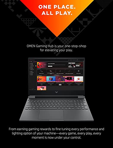 HP Victus 15.6" FHD IPS Premium Gaming Laptop | 12thGen Intel Core i5-12500H | 16GB RAM | 512GB SSD | NVIDIA GeForce RTX 3050 | Backlit Keyboard | Windows 11 | with HDMI Cable Bundle