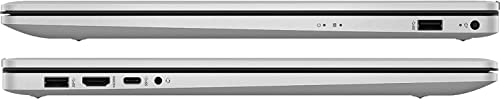 HP 17.3" Full HD Laptop, AMD Ryzen 5 5500U (Beat i5-10500), 8GB RAM, 256GB NVMe SSD, USB-C, Fingerprint, HDMI, Webcam, WiFi, Windows 10 Home in S Mode, Natural Silver