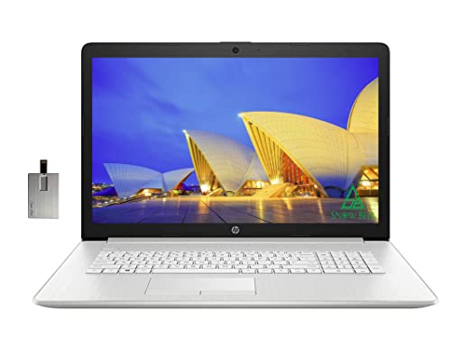 2022 HP 17.3" FHD IPS Laptop Computer, 11th Intel Core i5-1135G7 Processor, 32GB RAM, 1TB SSD, Backlit Keyboard, Intel Iris Xe Graphics, HD Webcam, Windows 10 Pro, Silver, w/ 32GB Business USB Card