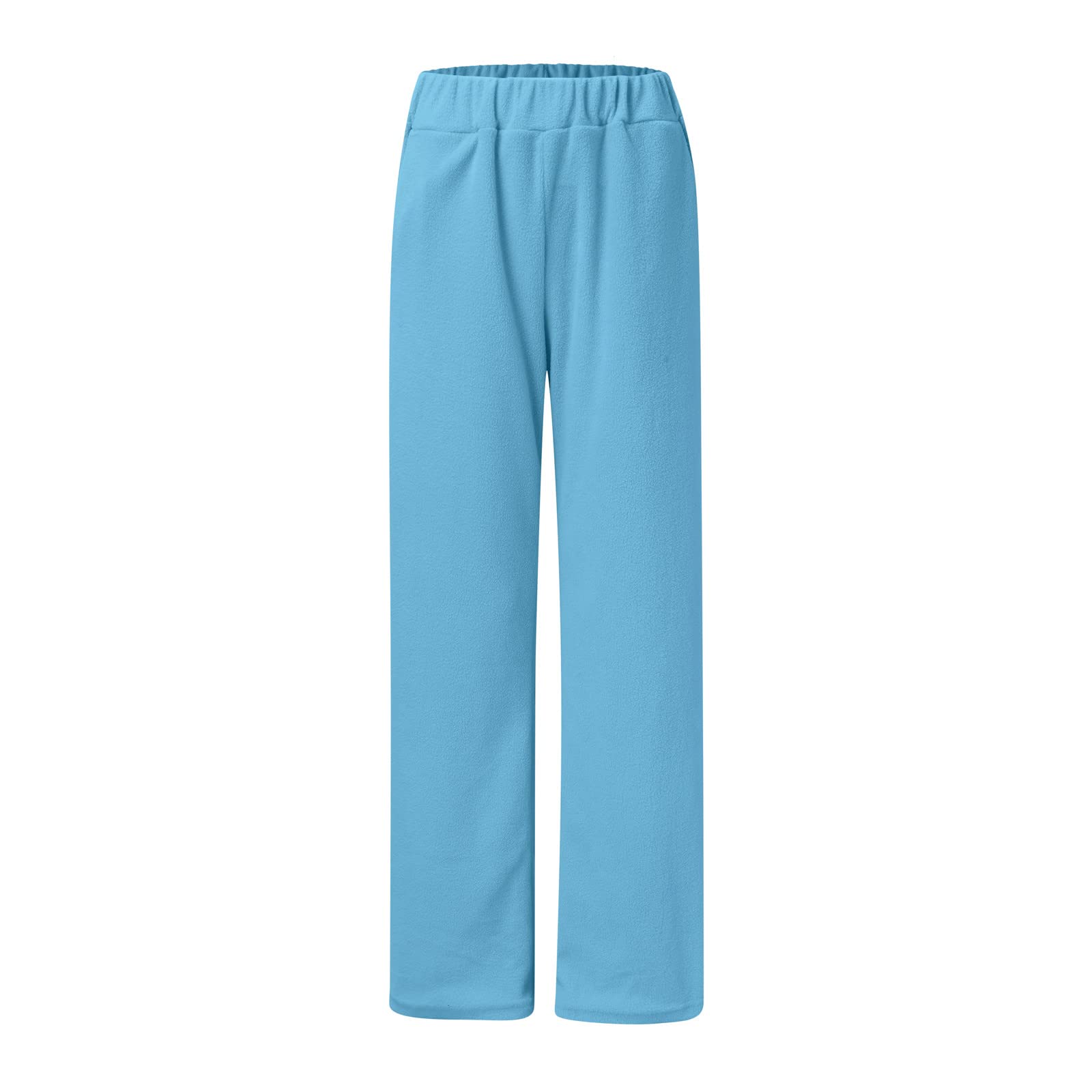 Aitaliwer Soft Sweatsuits For Women Set 2 Piece, Sweat Shirt And Pants Gym Training Wear Long Sleeve Pullover Sweatshirt Jogger Sweatsuit Blue,XX-Large