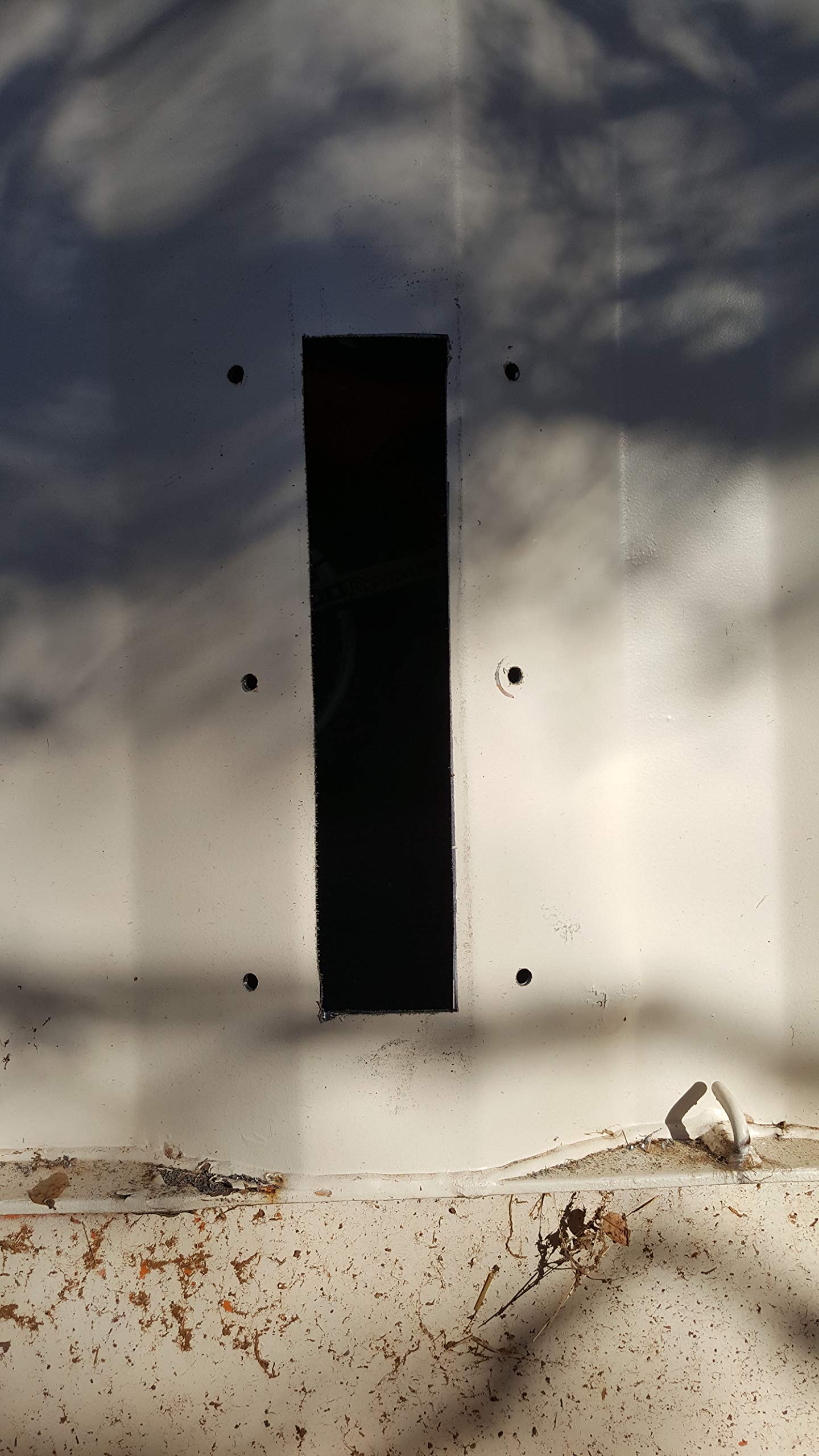 Shipping Container Vent Kit by CON-VENTS. Provides flow through ventilation to remove excessive heat and condensation. Made in the USA by a US Veteran. Patent Pending.