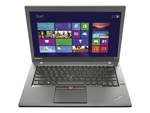 Lenovo ThinkPad T450 14" Laptop, Intel Core i5-4th Gen, 16GB RAM, 256GB SSD, Win10 Pro (Renewed)
