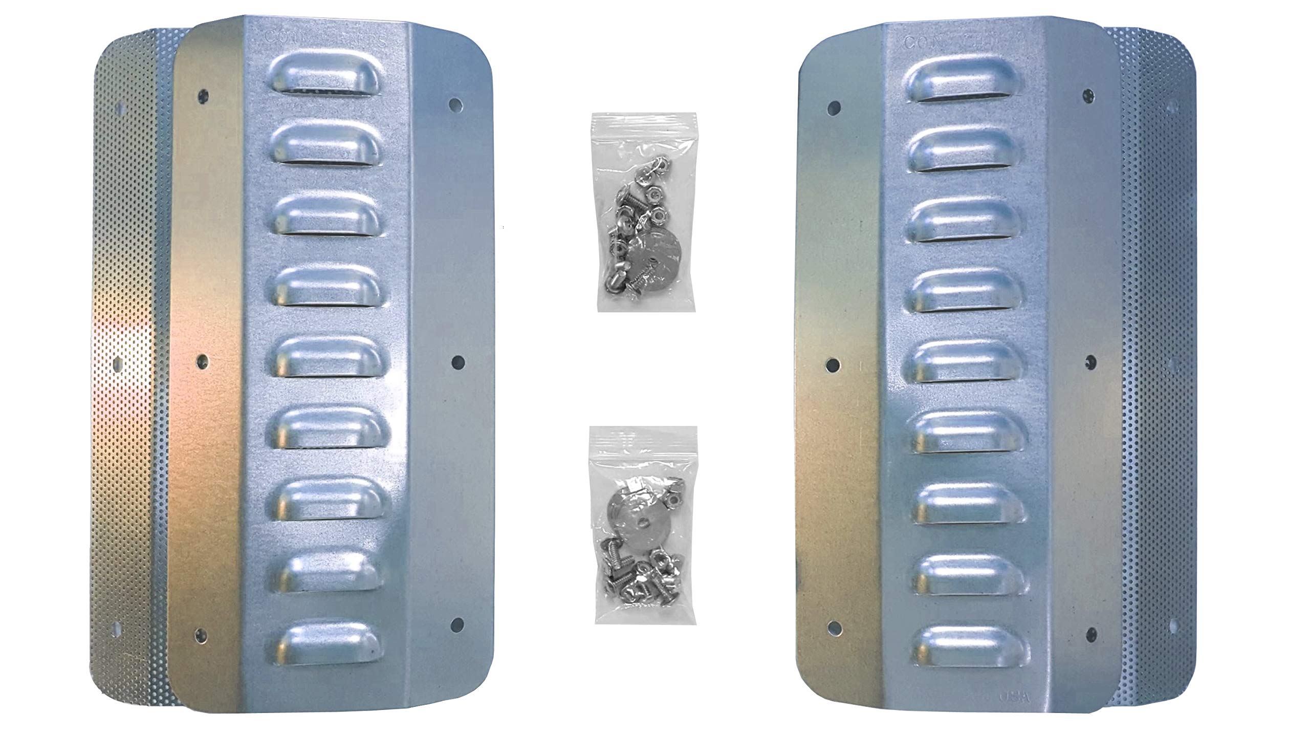 Shipping Container Vent Kit by CON-VENTS. Provides flow through ventilation to remove excessive heat and condensation. Made in the USA by a US Veteran. Patent Pending.