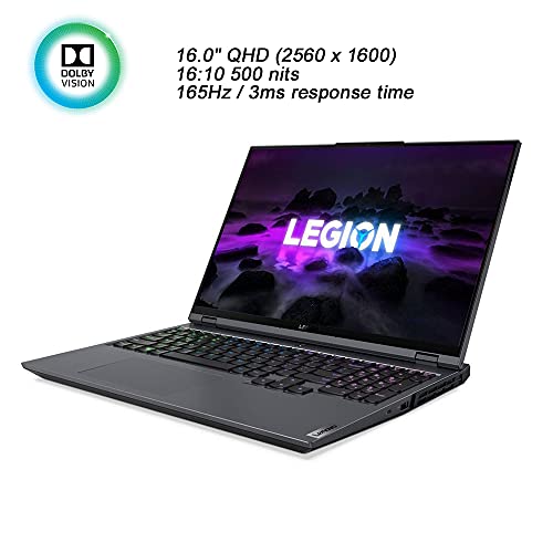 Lenovo Legion 5 Pro Gaming Laptop, 16.0" QHD IPS 165Hz, Ryzen 7 5800H, GeForce RTX 3070 8GB(140W),RGB Backlight KB,Win 10, Accessories (64GB RAM 3200 | 2TB PCIe SSD)