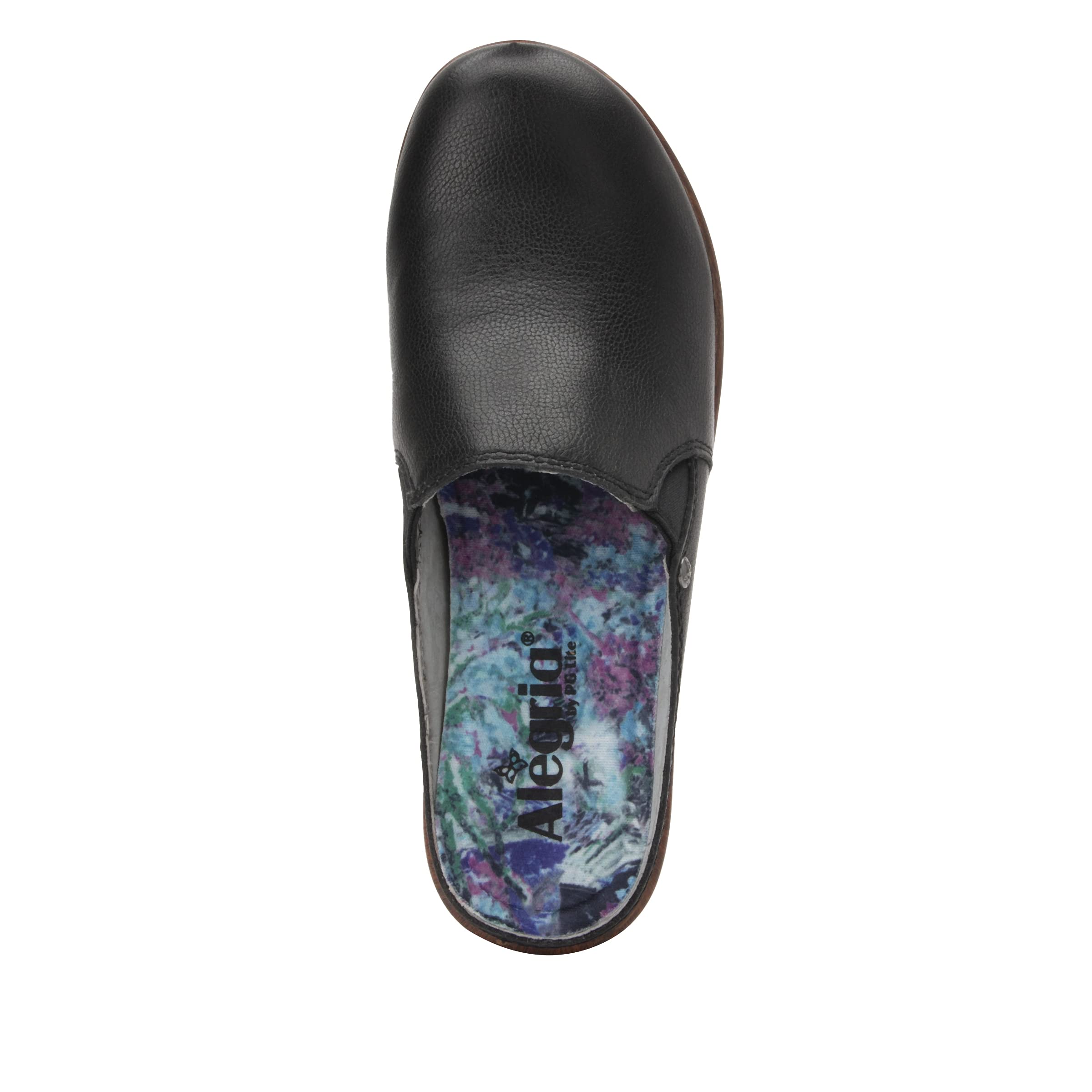 Alegria Women's Sereniti Obsidian Leather Clog 8 M US