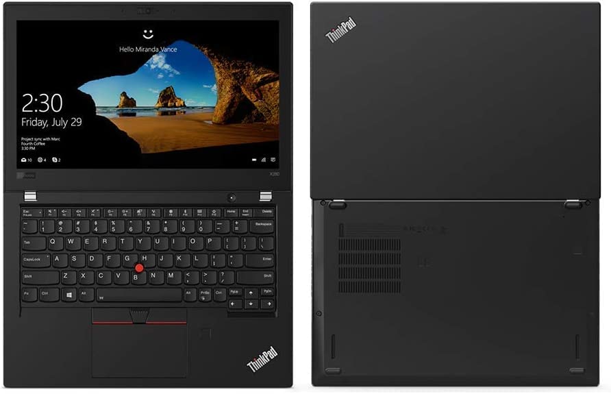 Lenovo ThinkPad X280 12.5" HD Ultrabook - Intel Core i7-8650 1.90GHz 16GB DDR4 256GB SSD Windows 10 Pro 64-bit (Renewed)