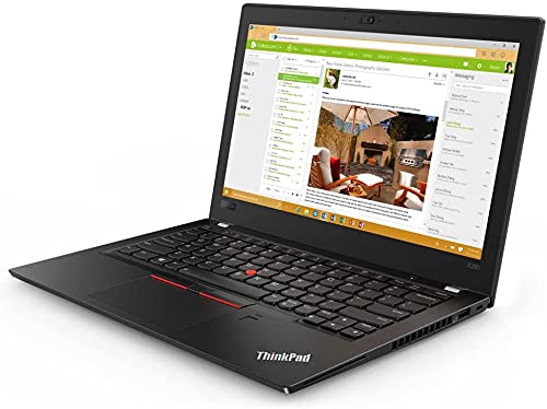 Lenovo ThinkPad X280 12.5" HD Ultrabook - Intel Core i7-8650 1.90GHz 16GB DDR4 256GB SSD Windows 10 Pro 64-bit (Renewed)