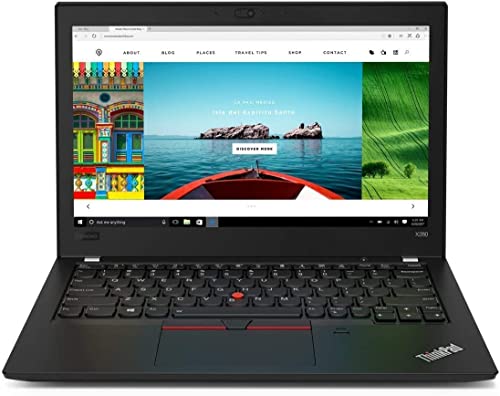 Lenovo ThinkPad X280 12.5" HD Ultrabook - Intel Core i7-8650 1.90GHz 16GB DDR4 256GB SSD Windows 10 Pro 64-bit (Renewed)