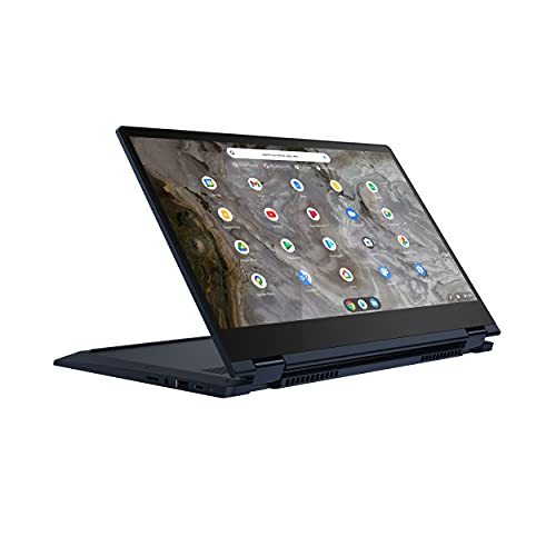 Lenovo Flex 5i 13 Chromebook 2-in-1 Laptop, Intel Core i3-1115G4, 8GB RAM, 64GB Storage, Intel UHD Graphics, 13.3" FHD Touchscreen Display, Chrome OS, Abyss Blue