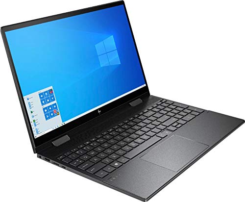 HP Envy X360 2-in-1 15.6" FHD IPS Multitouch Screen Laptop | AMD Ryzen 7-4700U 8 cores | 16GB RAM | 512GB SSD | AMD Radeon | Backlit Keyboard | Fingerprint Reader | HDMI | Windows 10