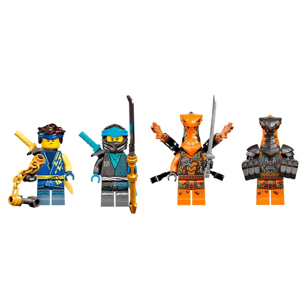 LEGO Ninjago Jay and NYA’s Race Car EVO 71776 Building Kit (536 Pieces)