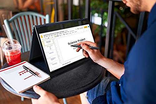 Lenovo Flex 5i 13 Chromebook 2-in-1 Laptop, Intel Core i3-1115G4, 8GB RAM, 64GB Storage, Intel UHD Graphics, 13.3" FHD Touchscreen Display, Chrome OS, Abyss Blue