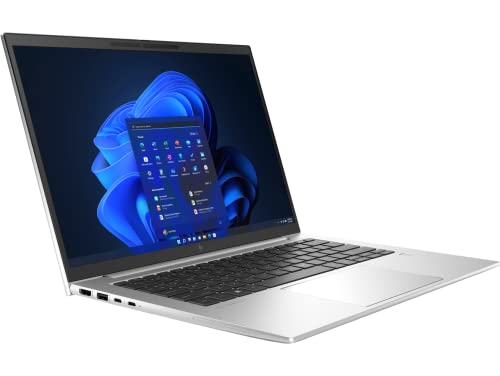 HP 2022 Elitebook 840 G9 Business Laptop 14" WUXGA IPS 12th Intel Core i7-1255U 10-Core Iris Xe Graphics 32GB DDR5 1TB SSD Backlit KB FP Reader Thunderbolt 4 WiFi 6E Windows 11 Pro w/ RATZK 32GB USB