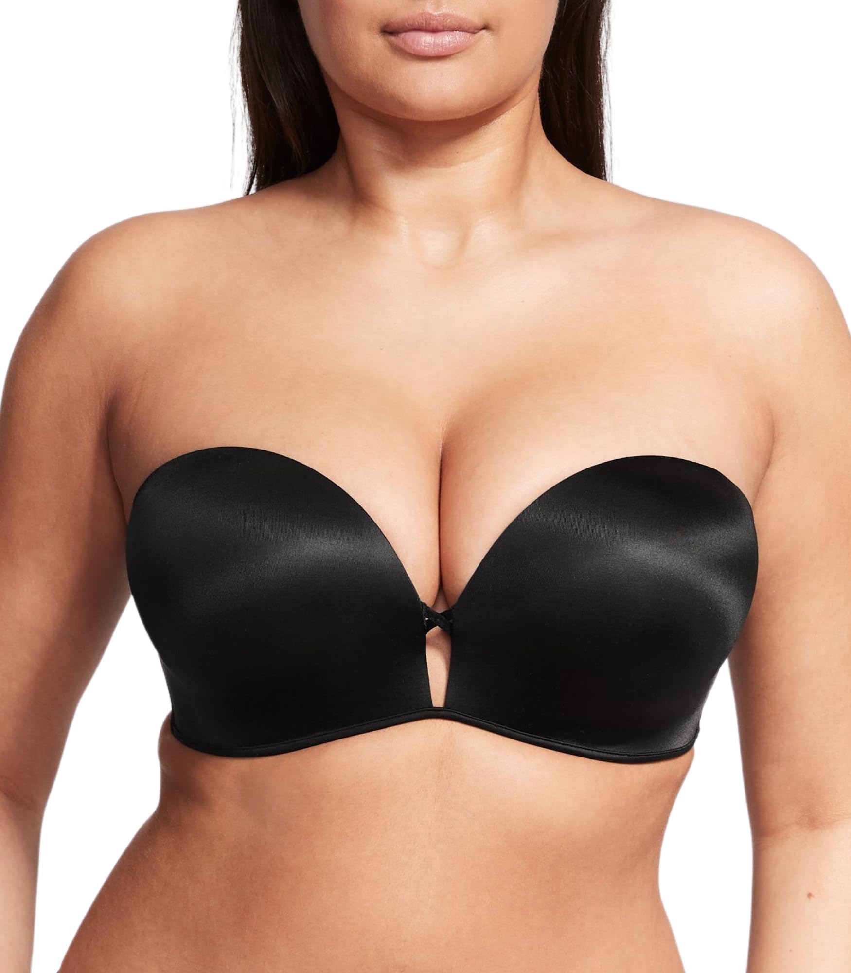 Victoria's Secret Very Sexy Bombshell Strapless Push Up Bra, Adds 2 Cups, Bras for Women, Black, 34B