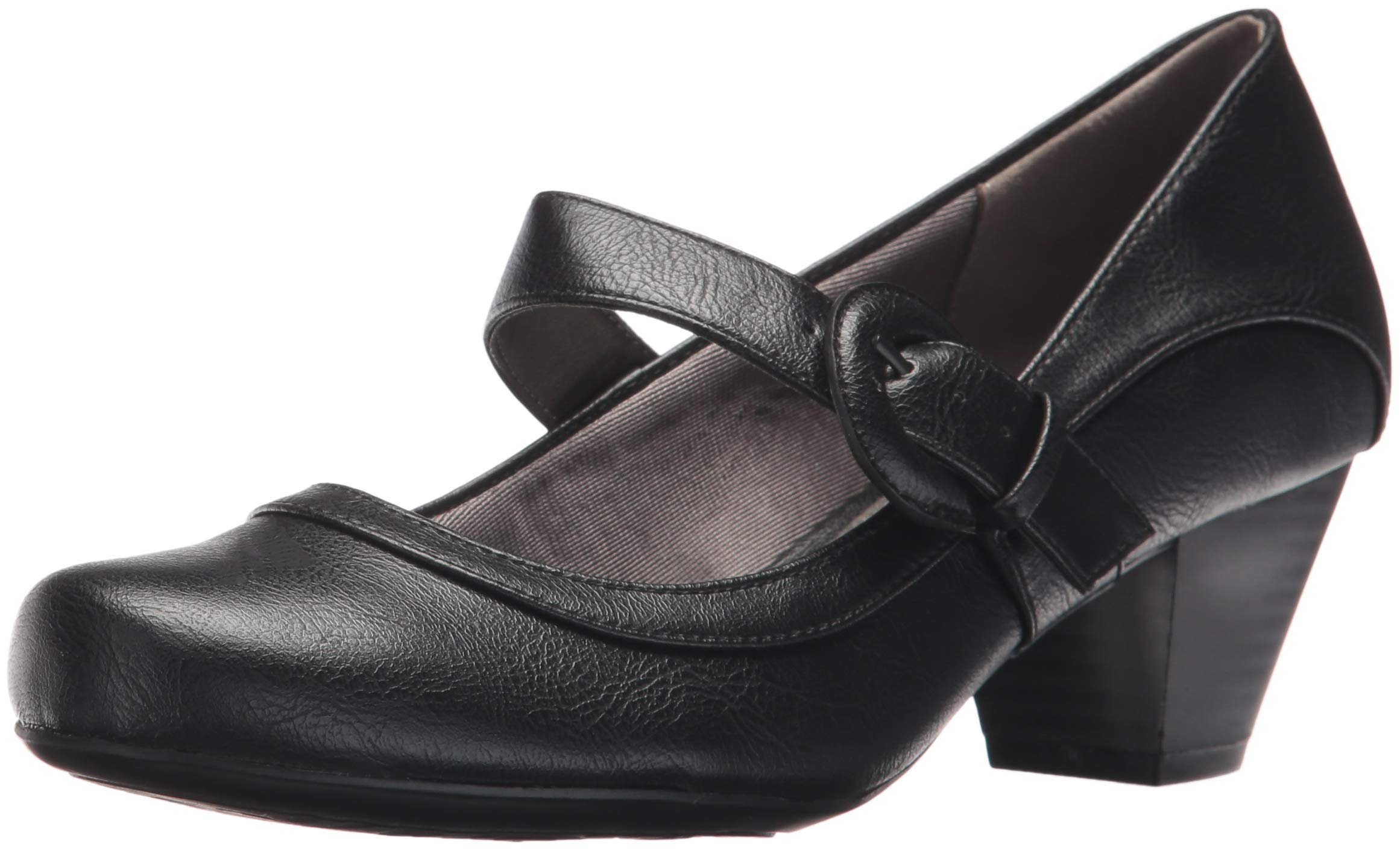 LifeStride Women's ROZZ Shoe, Black, 10 M US