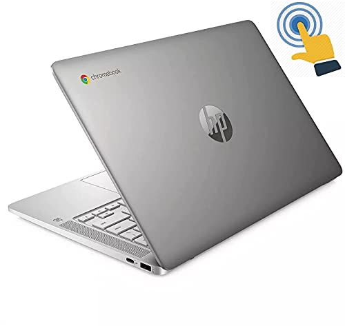 2020 Flagship HP 14 Chromebook Laptop Computer 14" HD SVA Anti-Glare Touchscreen Display Intel Celeron Processor 4GB DDR4 64GB eMMC WiFi Webcam Chrome OS (Renewed)