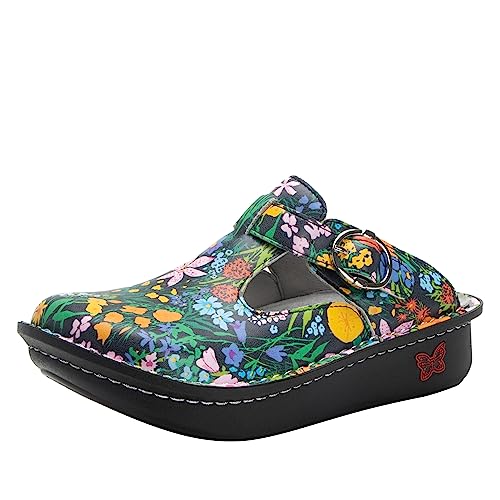 Alegria Women's Classic Sweet Emotions Leather Clog 8-8.5 M US