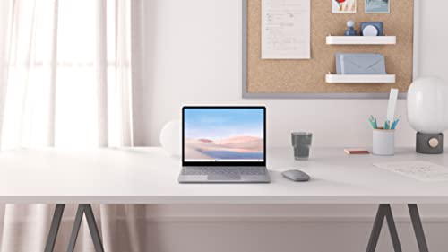 2022 Microsoft Surface Laptop Go 12.4" Touchscreen, Intel Core i5-1035G1 Processor, Up to 13Hr Battery Life, WiFi, Webcam, Windows 11 Pro, Platinum Silver (4GB RAM | 256GB SSD)