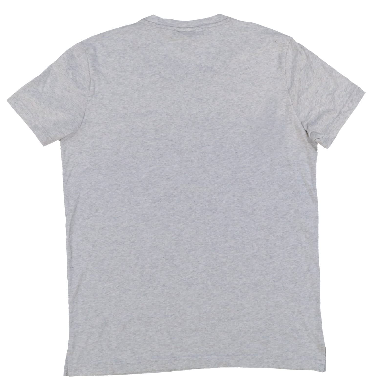 Victoria's Secret Pink Short Sleeve T-Shirt (Light Gray Rainbow Rhinestones, M)
