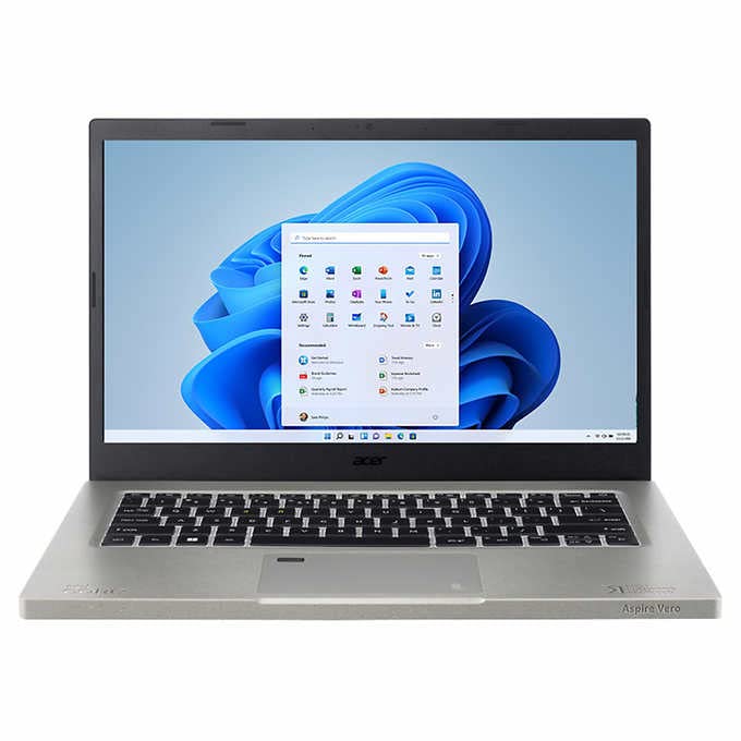 Acer Aspire Vero 14" IPS FHD Slim Laptop 2023 Newest, 12th Gen Intel 10-Core i5-1235U, 16GB DDR4 1TB SSD, Thunderbolt 4, Fingerprint Reader, Backlit Keyboard, Windows 11, 3in1 Accessories