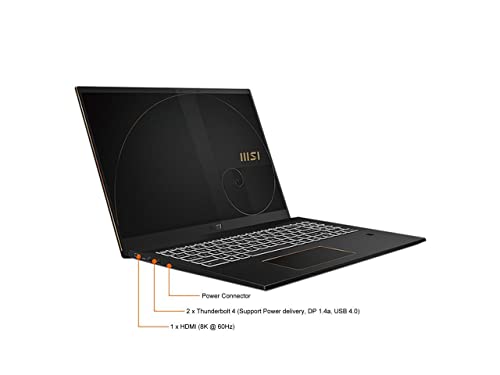 MSI Summit E16 Flip 16” QHD+ 120Hz Touchscreen 2-in-1 Business Laptop (Intel i7-1195G7, 16GB RAM, 2TB PCIe SSD) Long-Battery Life, Backlit, Killer WiFi 6E, Thunderbolt 4, Fingerprint, Win 11 Pro