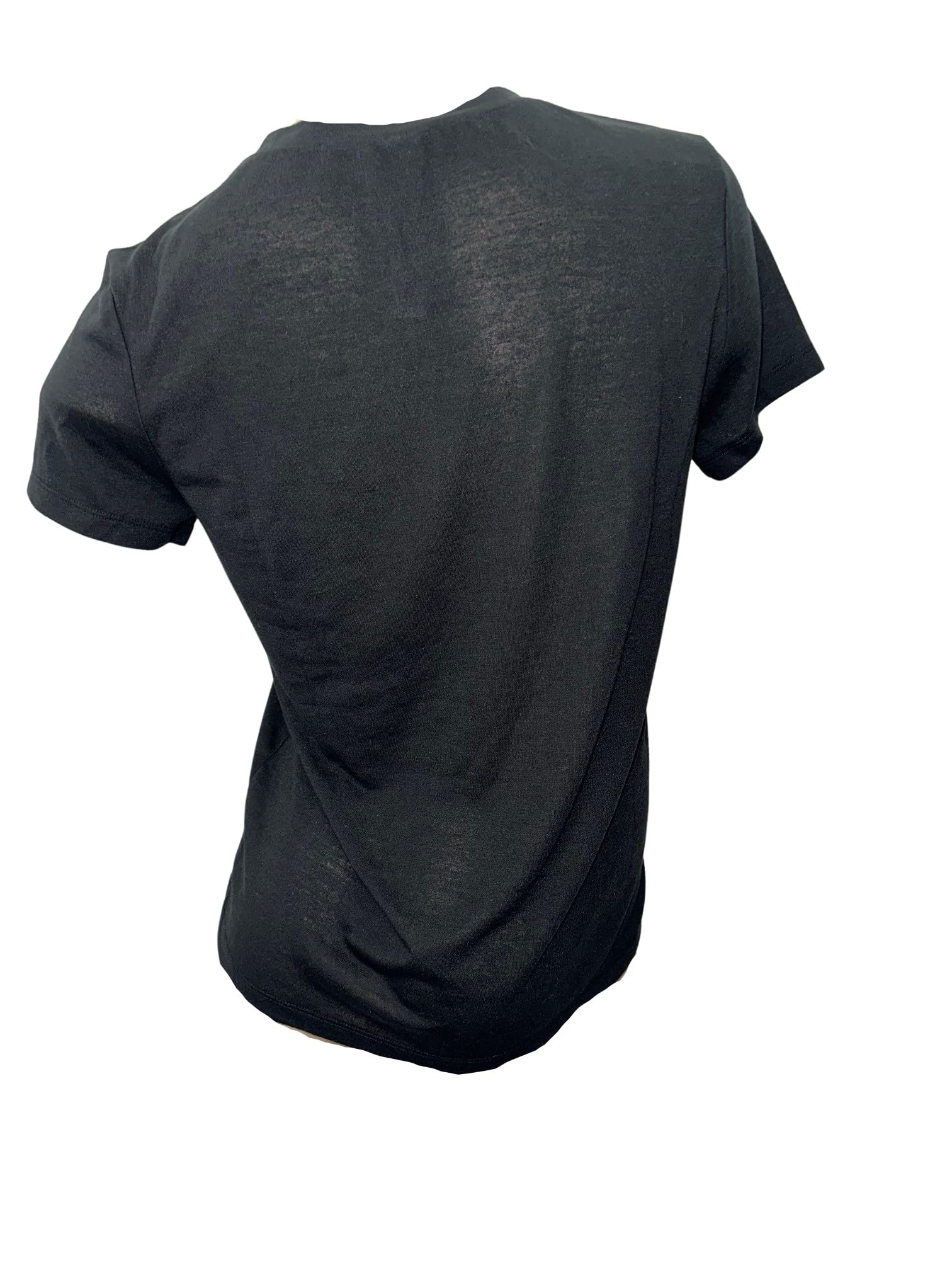 Victoria's Secret Sport Tee Color Black Short Sleeve Crew Neck New (Large)