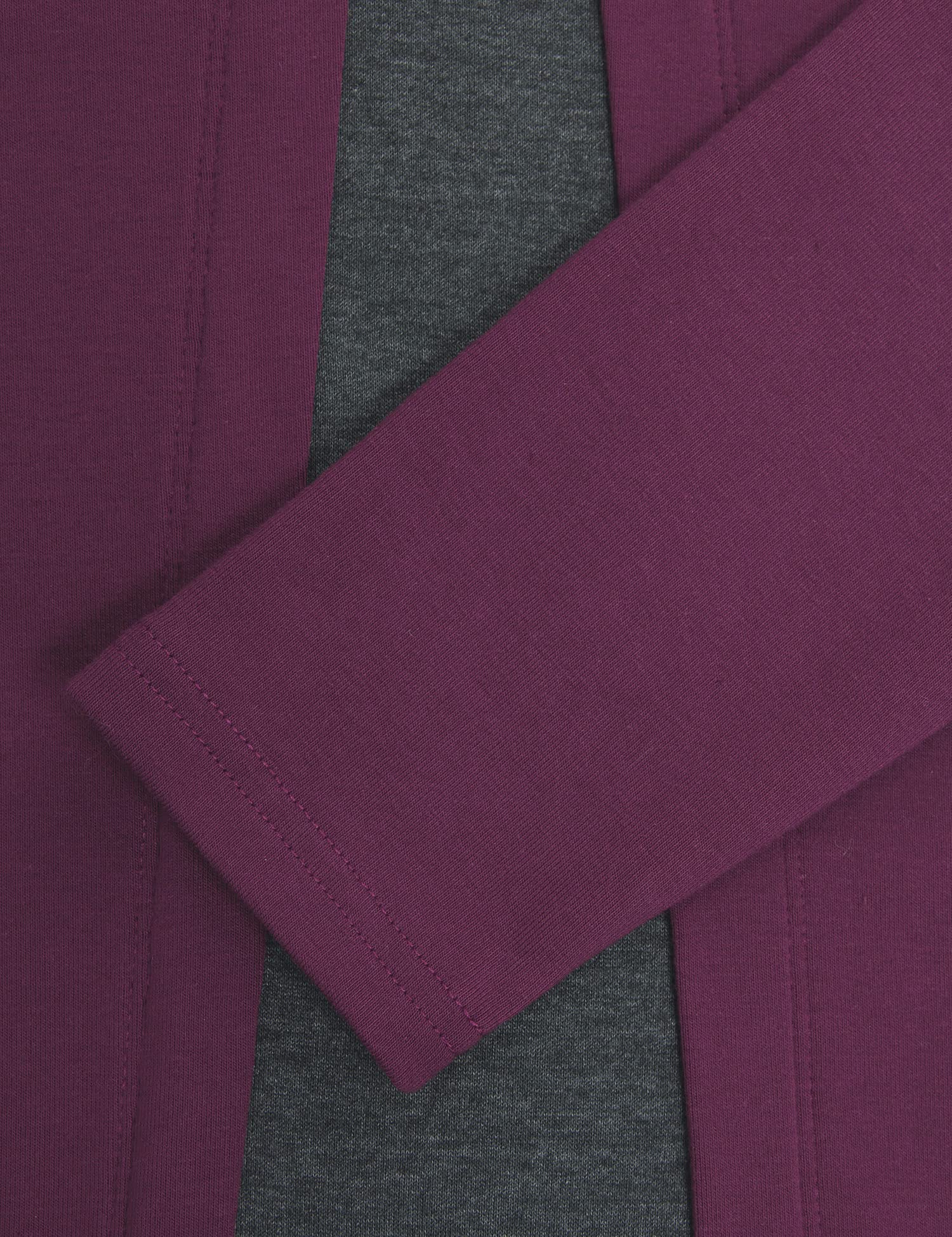 Bebonnie Fall Tops for Women 2025 Trendy,Petite Long Sleeve Cowl Neck Warm Splicing Tunic Tops with Buttons Magenta Grey Small