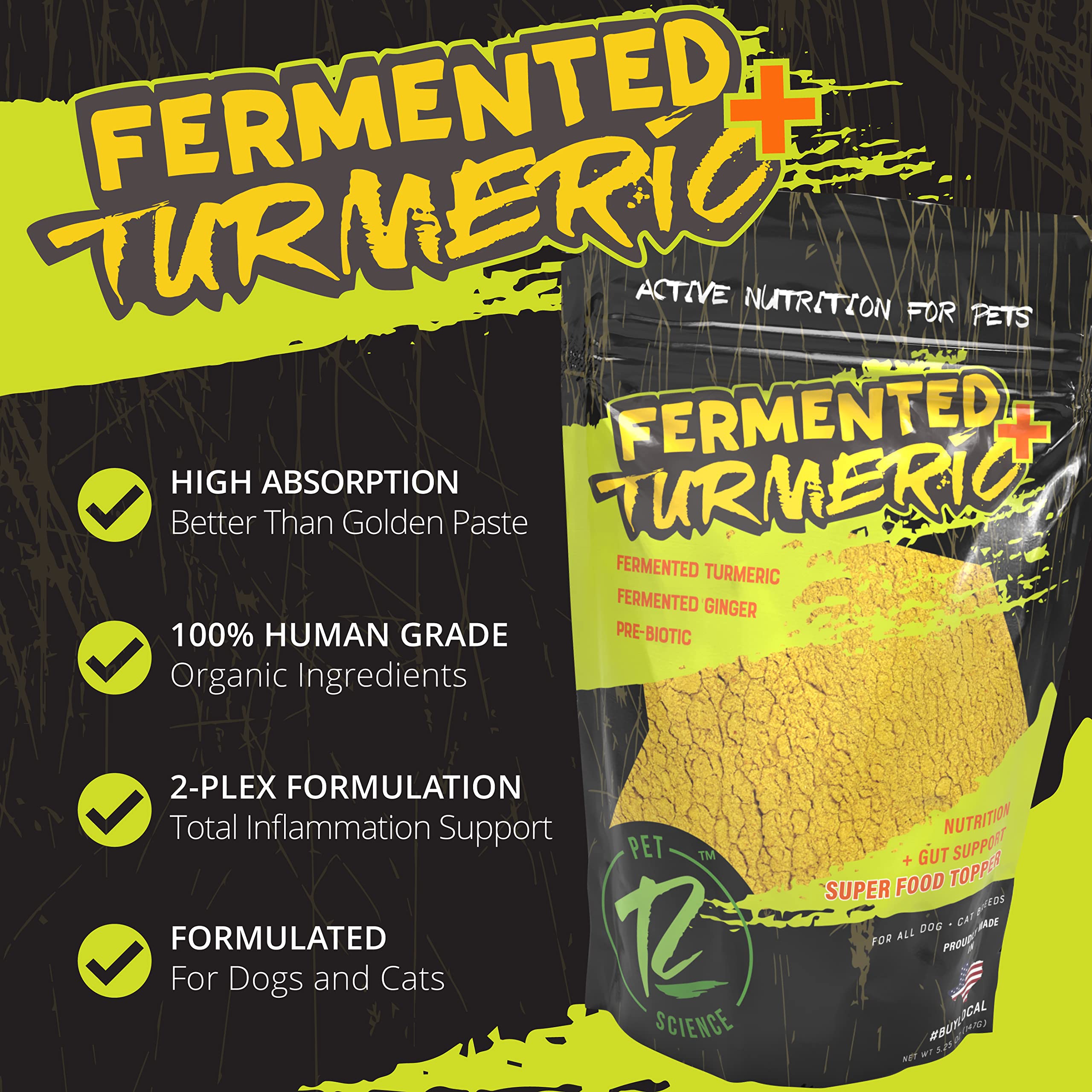 Rogue Pet Science Turmeric Plus Bundle with Pumpkin Pro Supplements for Dogs