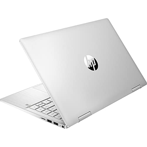 HP 2023 Newest Pavilion x360 Laptop, 2-in-1 14 inch FHD IPS Touch Screen, 10 Core Intel Core i5-1235U, 8GB RAM, 1TB SSD, Backlit Keyboard, Fingerprint Reader, Windows 11 Home, Bundle with JAWFOAL