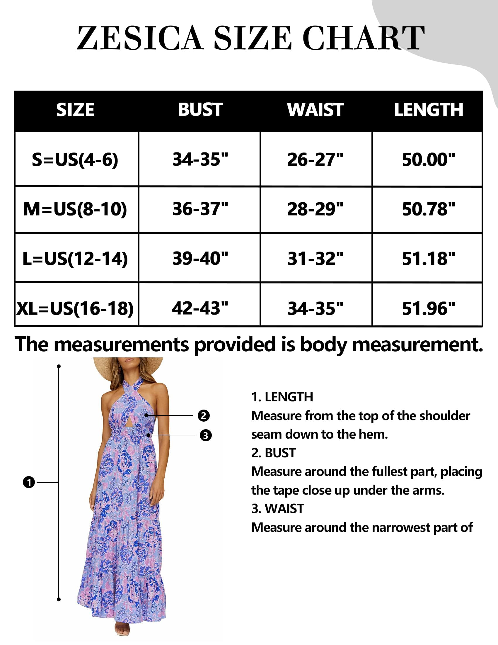 ZESICA Women's 2025 Summer Crossover Halter Neck Sleeveless Plaid Cut Out Backless Flowy A Line Maxi Dress,BluishViolet,Small