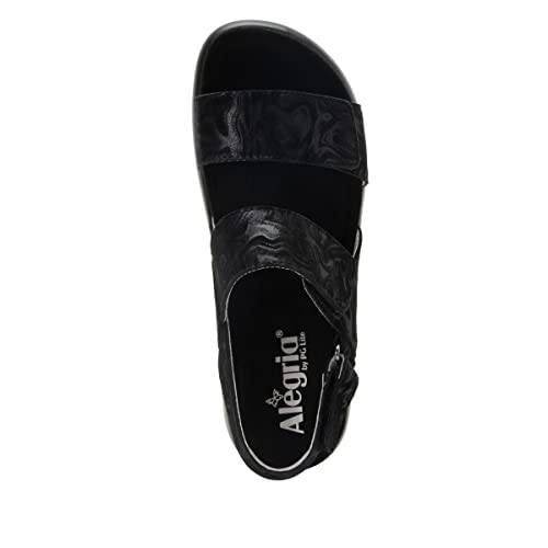 Alegria Women's Bailee Leather Sandal Topography 10.5-11 M US