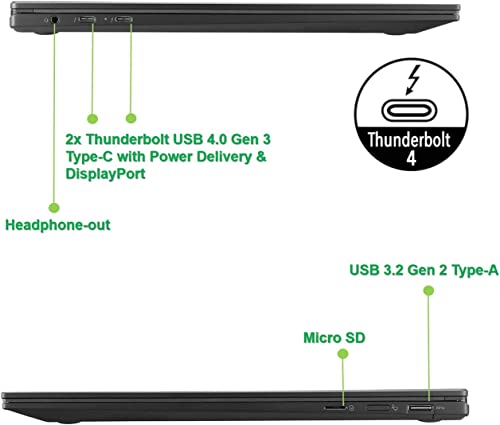 LG 2022 Gram 16" 2in1 Touchscreen Laptop, Intel i7 Evo Platform 12Core, IPS WQXGA Display, Wi-Fi 6E, Backlit KB, Thunderbolt4, Stylus Pen, HDMI Cable (16GB LPDDR5 5200MHz RAM | 1TB PCIe SSD)