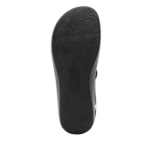 Alegria Women's Bailee Leather Sandal Topography 10.5-11 M US