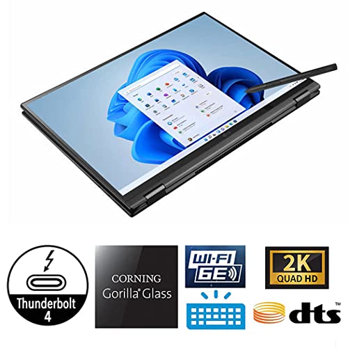 LG 2022 Gram 16" 2in1 Touchscreen Laptop, Intel i7 Evo Platform 12Core, IPS WQXGA Display, Wi-Fi 6E, Backlit KB, Thunderbolt4, Stylus Pen, HDMI Cable (16GB LPDDR5 5200MHz RAM | 1TB PCIe SSD)