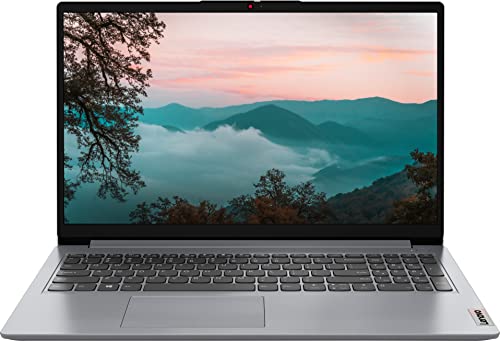 Lenovo Ideapad Laptop, 15.6" HD Display, AMD Athlon Silver 3050U (up to 3.2GHz), 8GB RAM 128GB eMMC, WiFi 6, Webcam, Bluetooth 5, 9.5Hr Battery, Windows 11 S, Cloud Grey