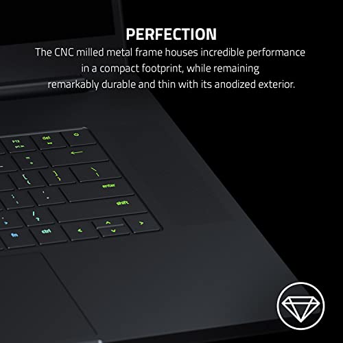 Razer Blade 15 Gaming Laptop: NVIDIA GeForce RTX 3060 - 12th Gen Intel 14-Core i7 CPU - 15.6β QHD 240Hz - 16GB DDR5 RAM - 1TB PCIe SSD - Windows 11 - CNC Aluminum - Chroma RGB - Thunderbolt 4