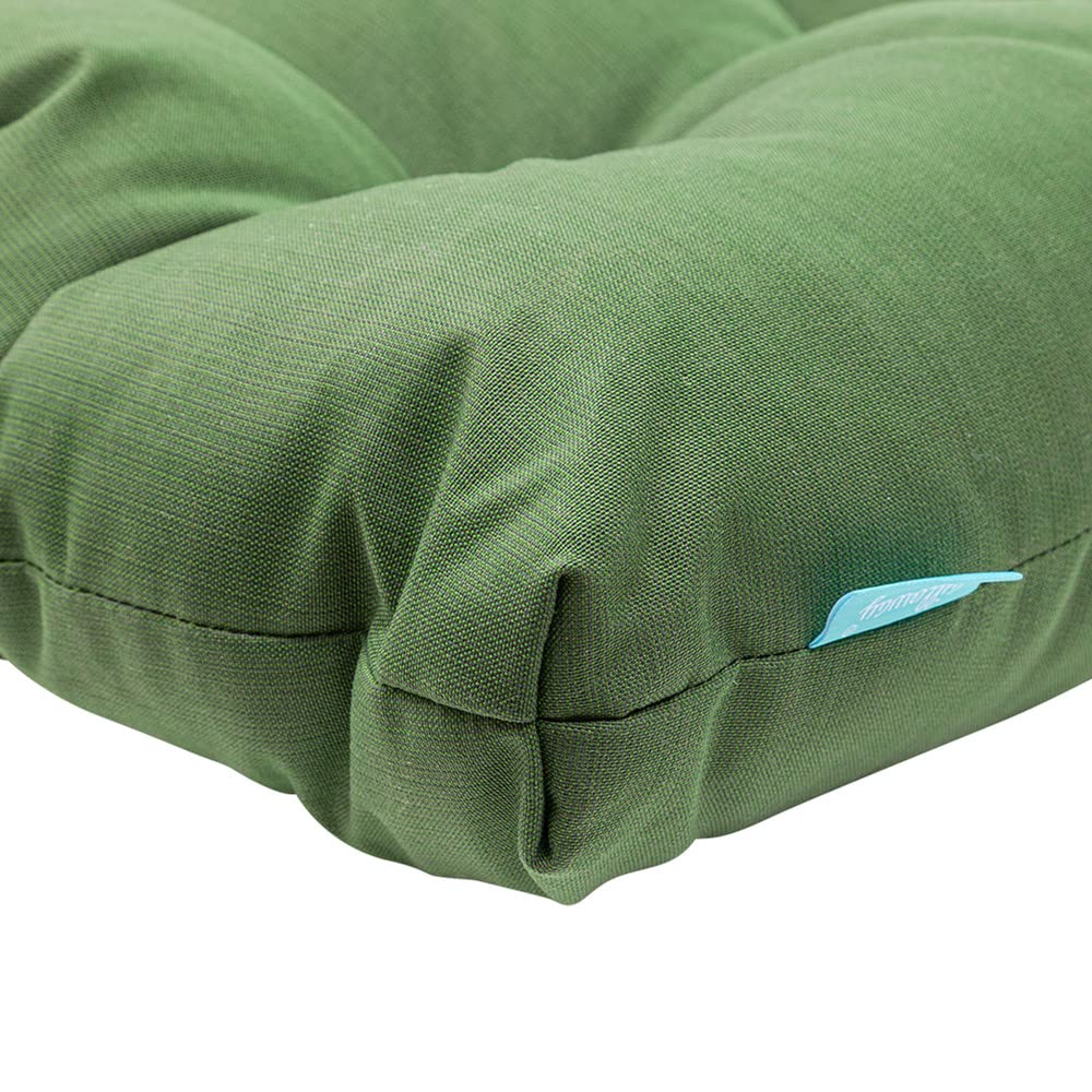 QILLOWAY Indoor/Outdoor Bench Cushion,51-Inches (Dark Green)