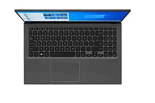 ASUS Newest Premium VivoBook Slim Laptop: 15.6" FHD Touch Display, 2-Core Intel i3-1005G1(Upto 3.4GHz), 4GB RAM, 128GB SSD, Intel UHD Graphics, Webcam, HDMI, FP-Reader, WiFi, Sonic Master, Win10S, TF
