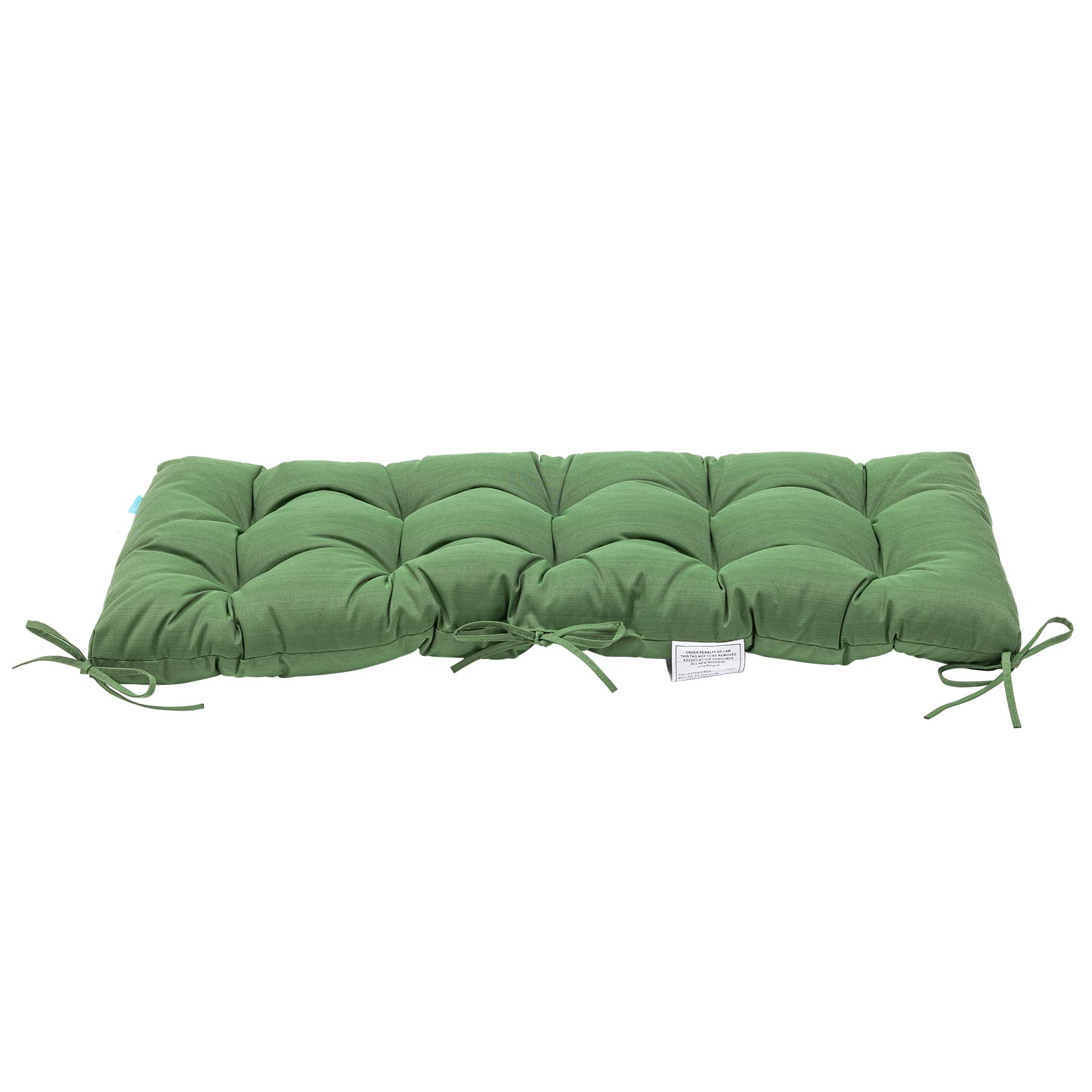 QILLOWAY Indoor/Outdoor Bench Cushion,51-Inches (Dark Green)
