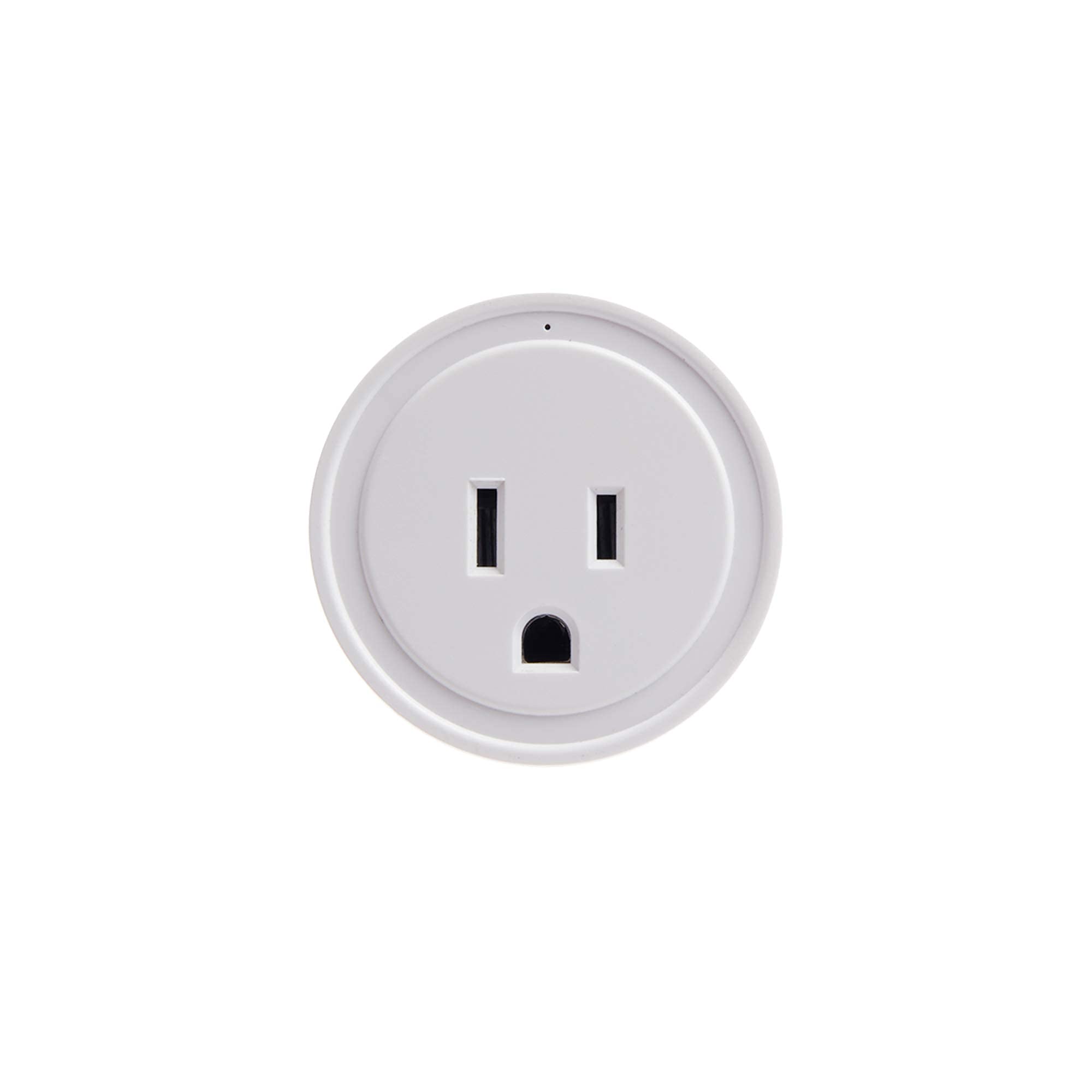 Energizer Connect Smart WiFi Plug, Mobile Connect App Enabled, Voice Controlled, Alexa, Echo, Siri, Hey Google Enabled, No Hub Required, Mini Outlet 15-Watt, 2.4GHz, ETL & FCC Certified