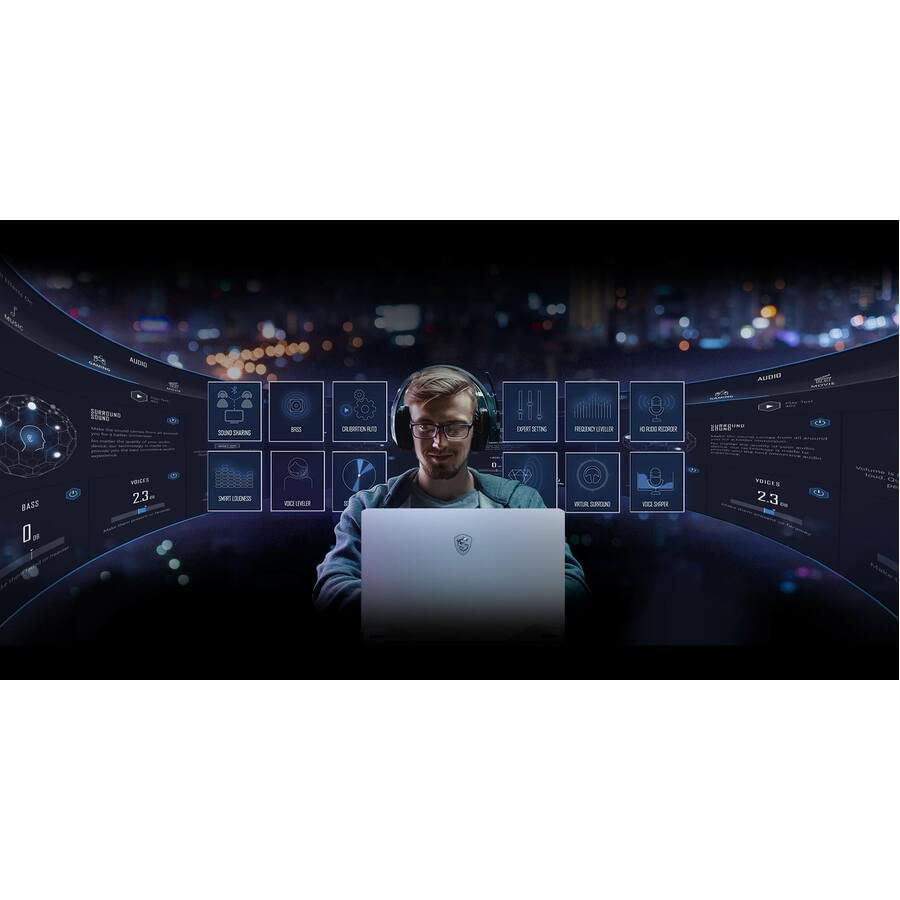 MSI GE76 Raider 17.3" 360Hz Gaming Laptop Intel Core i7-11800H RTX3070 32GB 1TB NVMe SSD Win11 - Blue (11UG-1048)