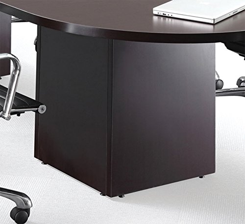 Modern Racetrack Cube Leg 12' Feet Conference Table, OF-CON-CQ14