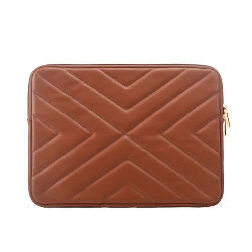 SUOVA Laptop Sleeve, Compatible with MacBook Air Series and MacBook Pro 13/14 Series,Soft Laptop Cover Specially Designed for 13-14 inch Notebook,Brown...